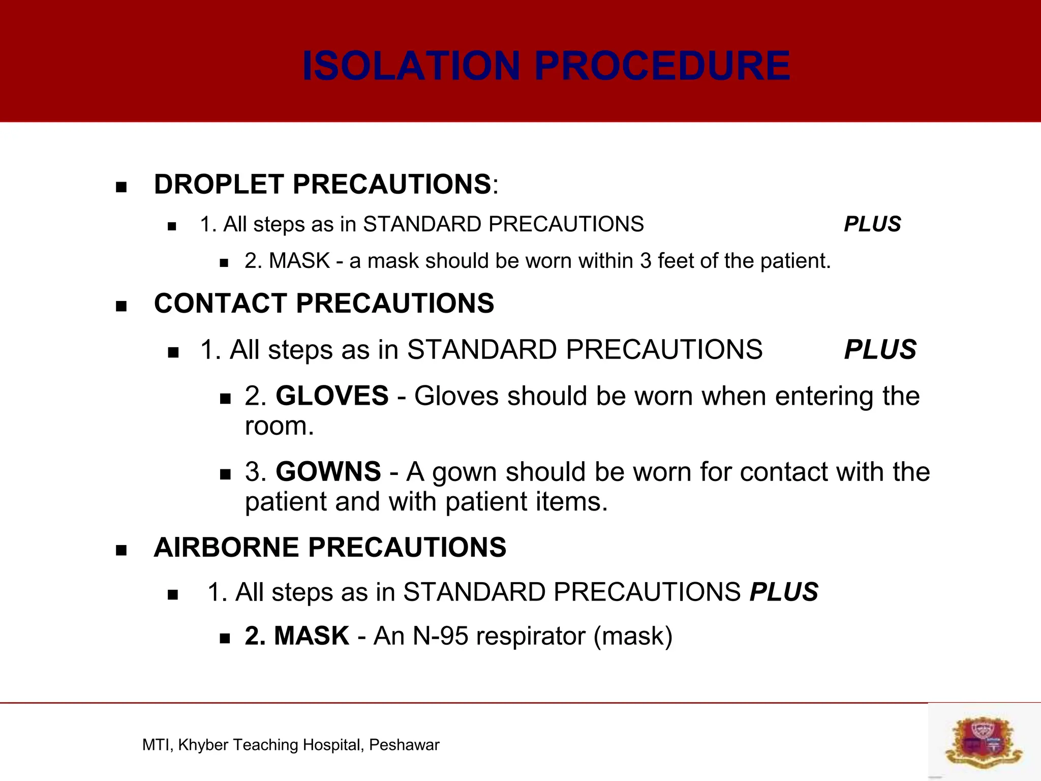 4 Barrier Precautions and Isolation .ppt