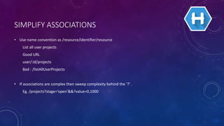 4 basic api design guidelines | PPTX | Web Development | Internet