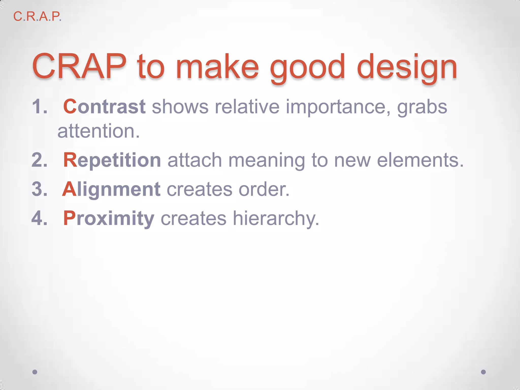 4 basic design principles | PPTX