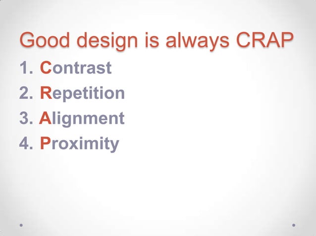 4 basic design principles | PPT