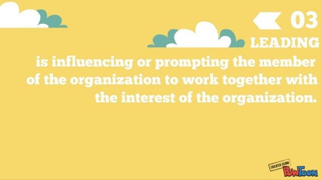 4 basic functions of management | PPT