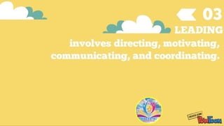 4 basic functions of management | PPT