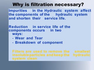 4 basic hydrulic system | PPTX