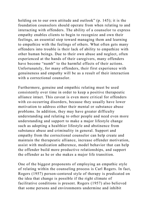 4 Basic Rapport Building, Goal Setting, and ImplementationCHAPTER OB ...