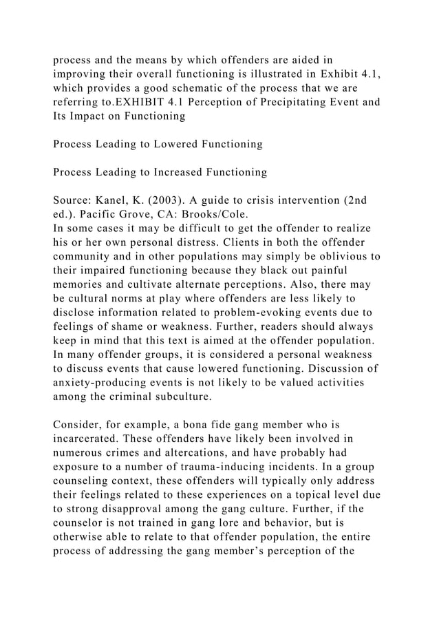 4 Basic Rapport Building, Goal Setting, and ImplementationCHAPTER OB ...