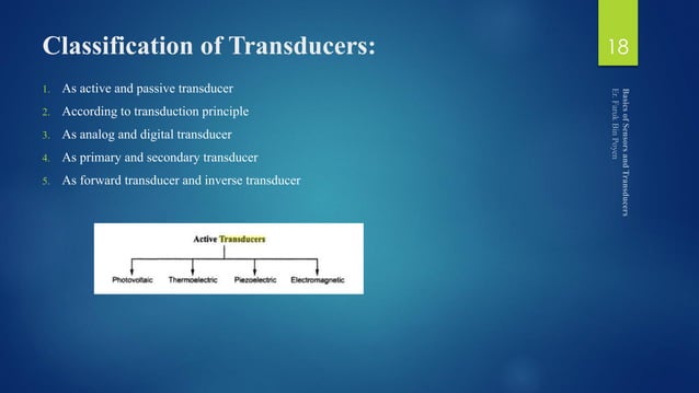 Basics of Sensors & Transducers | PDF | Physics | Science