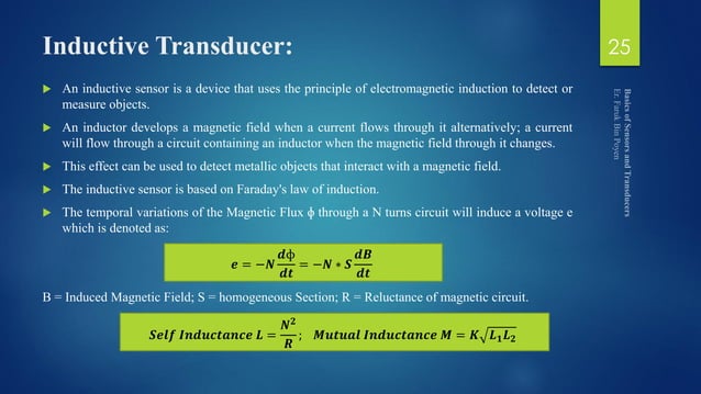 Basics of Sensors & Transducers | PDF | Physics | Science