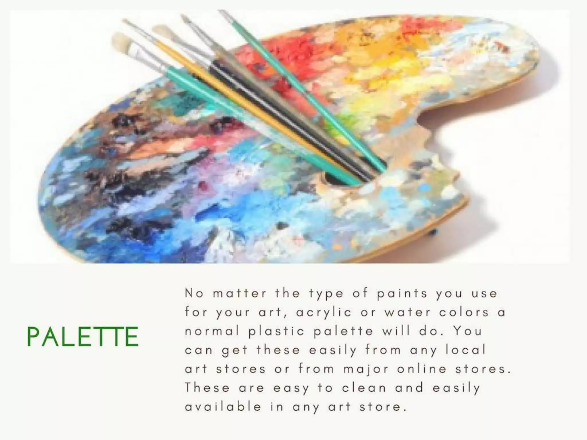 4 basic visual art tools for artists | PPTX