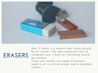 4 basic visual art tools for artists | PPTX