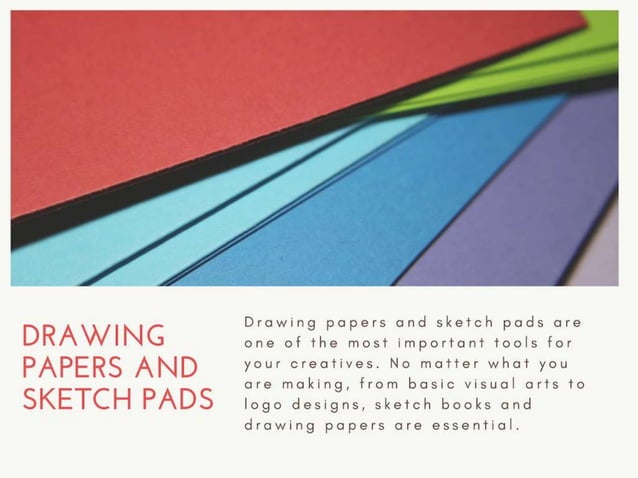 4 basic visual art tools for artists | PPTX