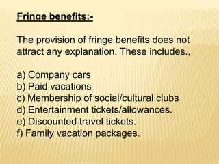 module iv types of compensation plans | PPTX