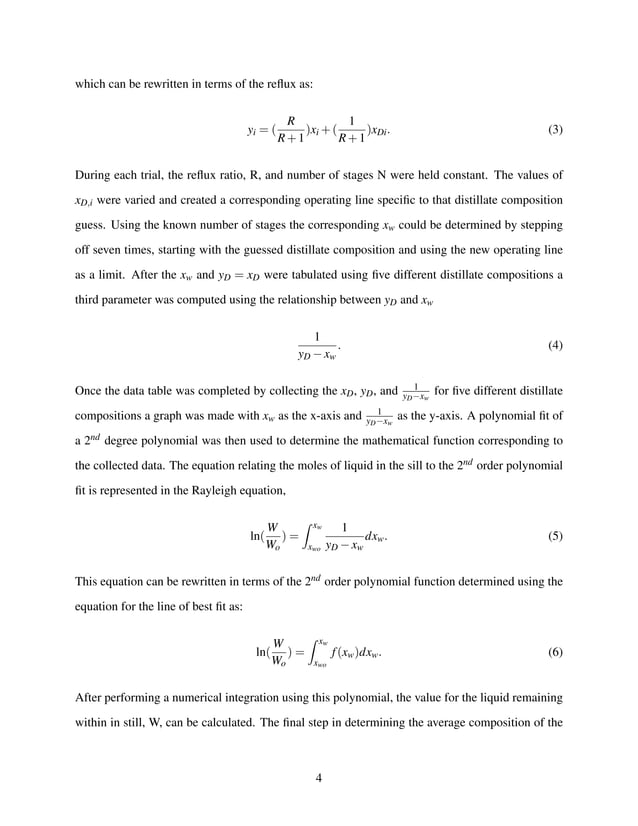 Continuous Rectification | PDF | Chemistry | Science