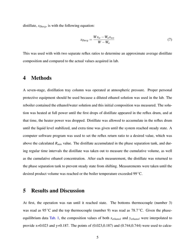 Continuous Rectification | PDF | Chemistry | Science