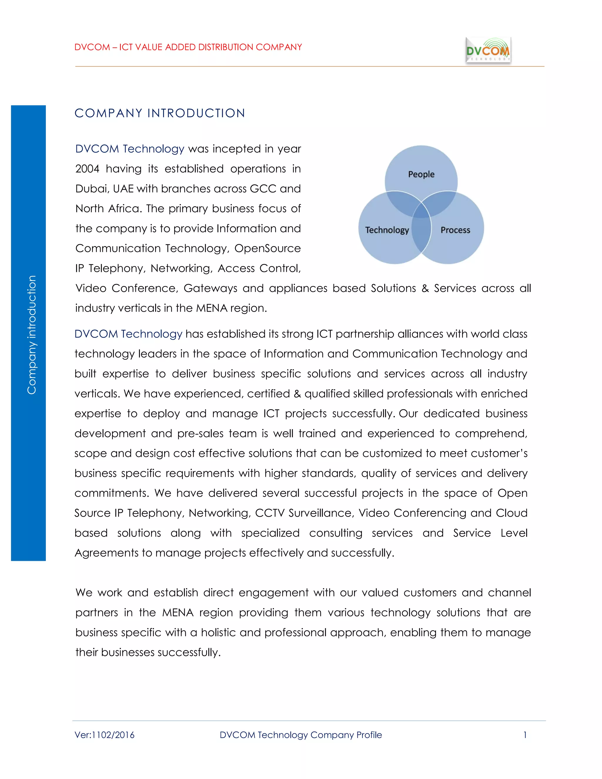 DVCOM-PROFILE-Ver-110216 | PDF