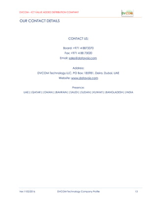 DVCOM-PROFILE-Ver-110216 | PDF