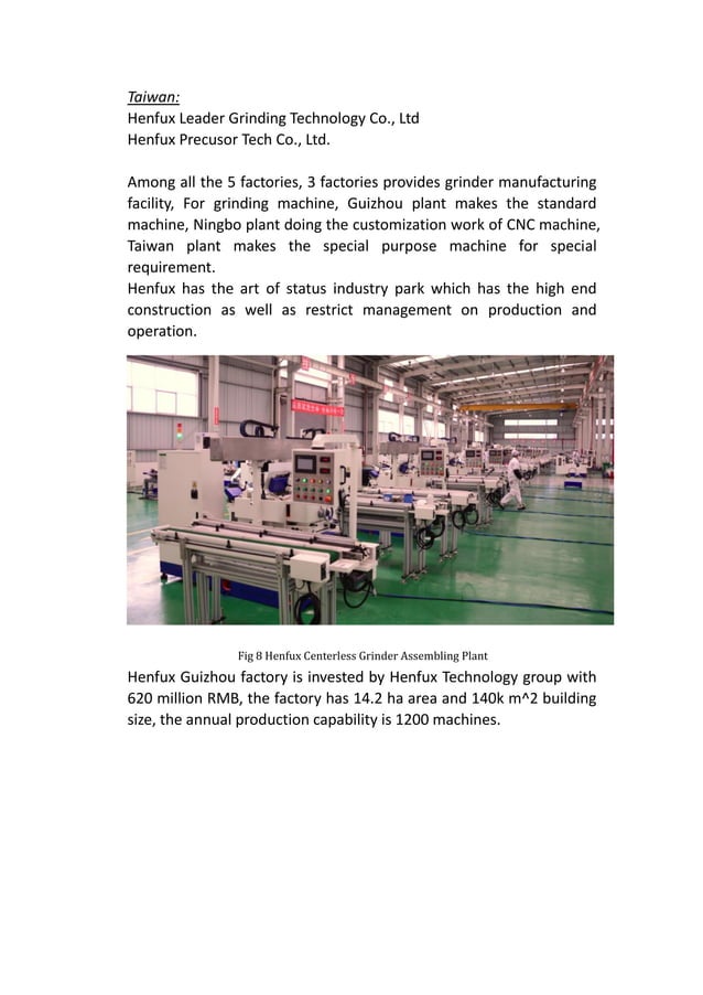 Henfux-Centerless Grinder product line introduction | PDF
