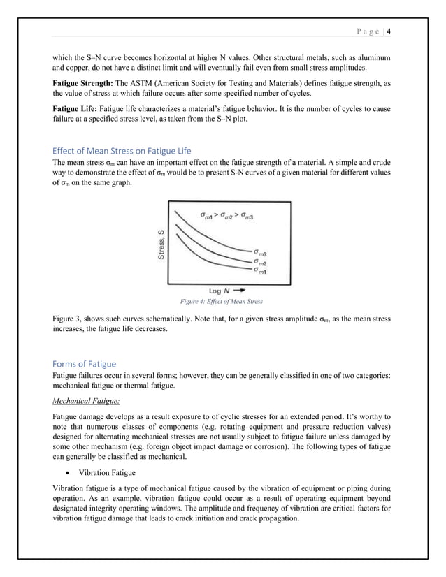 A case study on Fatigue failure analysis. | PDF