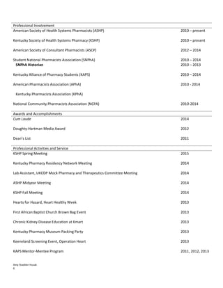 Amy Staebler Husak CV 7.25.15