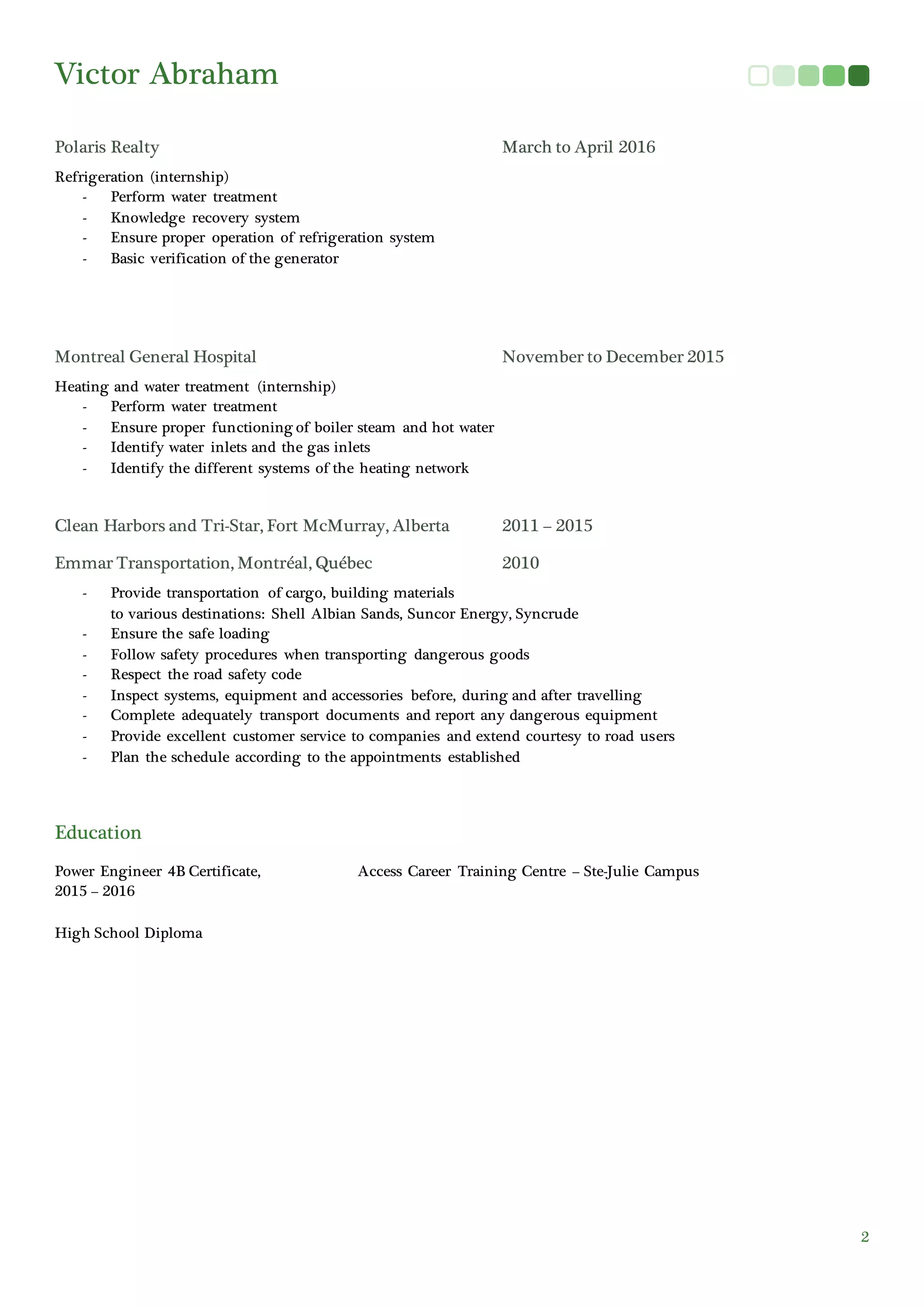 Resume - Victor Abraham | PDF