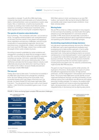 AlixPartners - Successful Postmerger Integration in Telecommunications - Sept 2016 vf | PDF