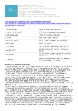 BANK INSTRUMENTS TO ENHANCE A CREDIT LINE AT YOUR BANK | PDF