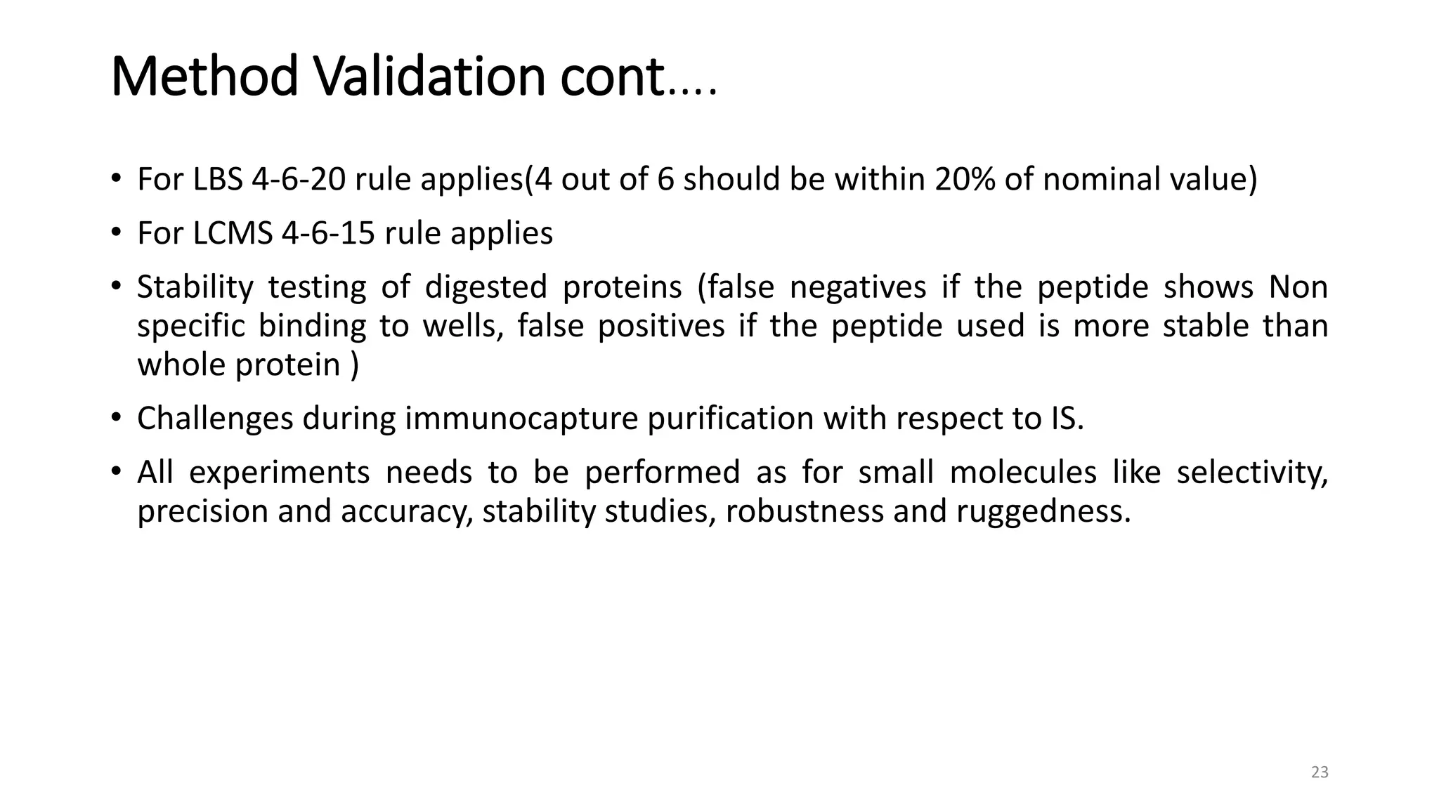 Peptide_Bioanalysis (1) | PPTX
