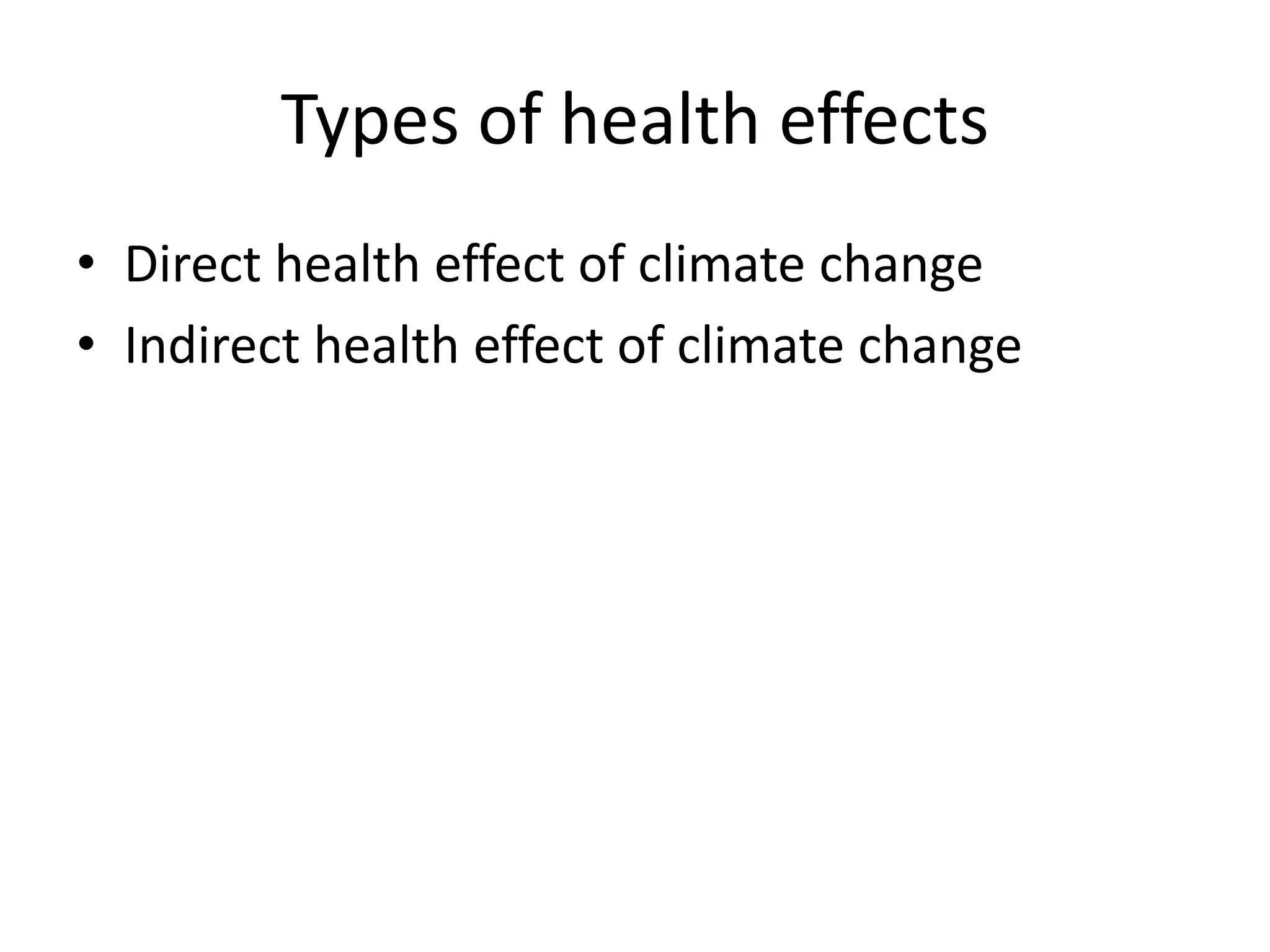 4BDirect and indirect health effects of climate change.pptx
