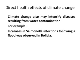 4BDirect and indirect health effects of climate change.pptx
