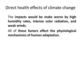 4BDirect and indirect health effects of climate change.pptx