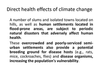 4BDirect and indirect health effects of climate change.pptx