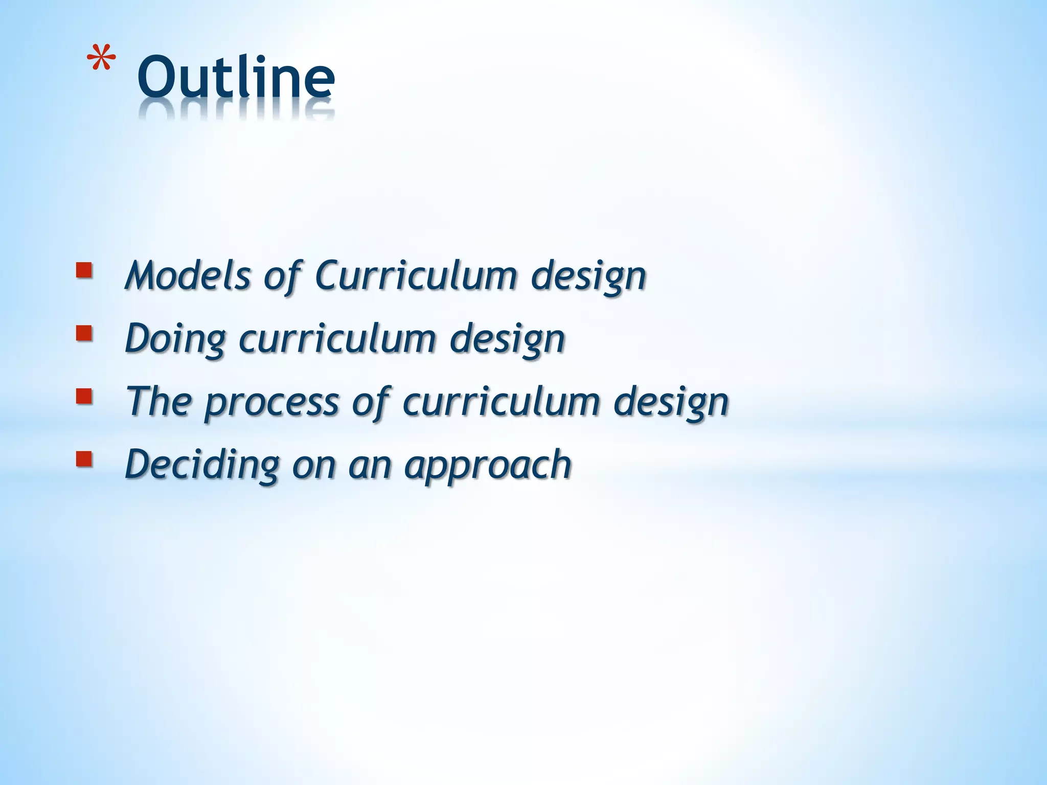 Language Curriculum Design - Chapter 9 | PPTX