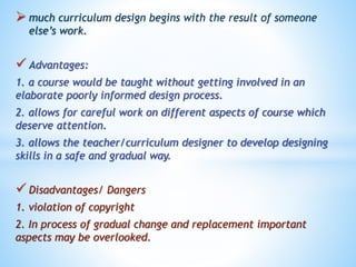 Language Curriculum Design - Chapter 9 | PPTX