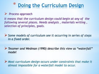 Language Curriculum Design - Chapter 9 | PPTX