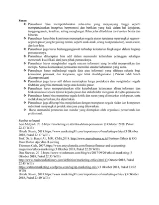 4,be&gg,dyah ruth wulandari,hapzi ali,etika & bisnis,etika marketing,universitas mercu buana ...