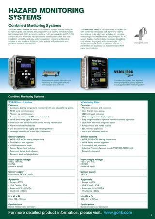 4B Electronic Hazard Monitoring Components | PDF