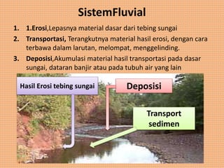 BENTUK LAHAN FLUVIAL | PPTX