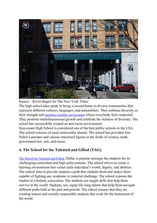 4 Best Public Schools In The USA To Reach To Your Dream College | CIO ...