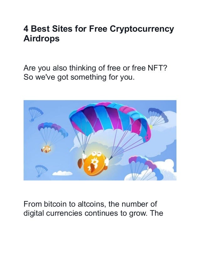 4 Best Sites for Free Cryptocurrency Airdrops | PDF | Currencies | Economy