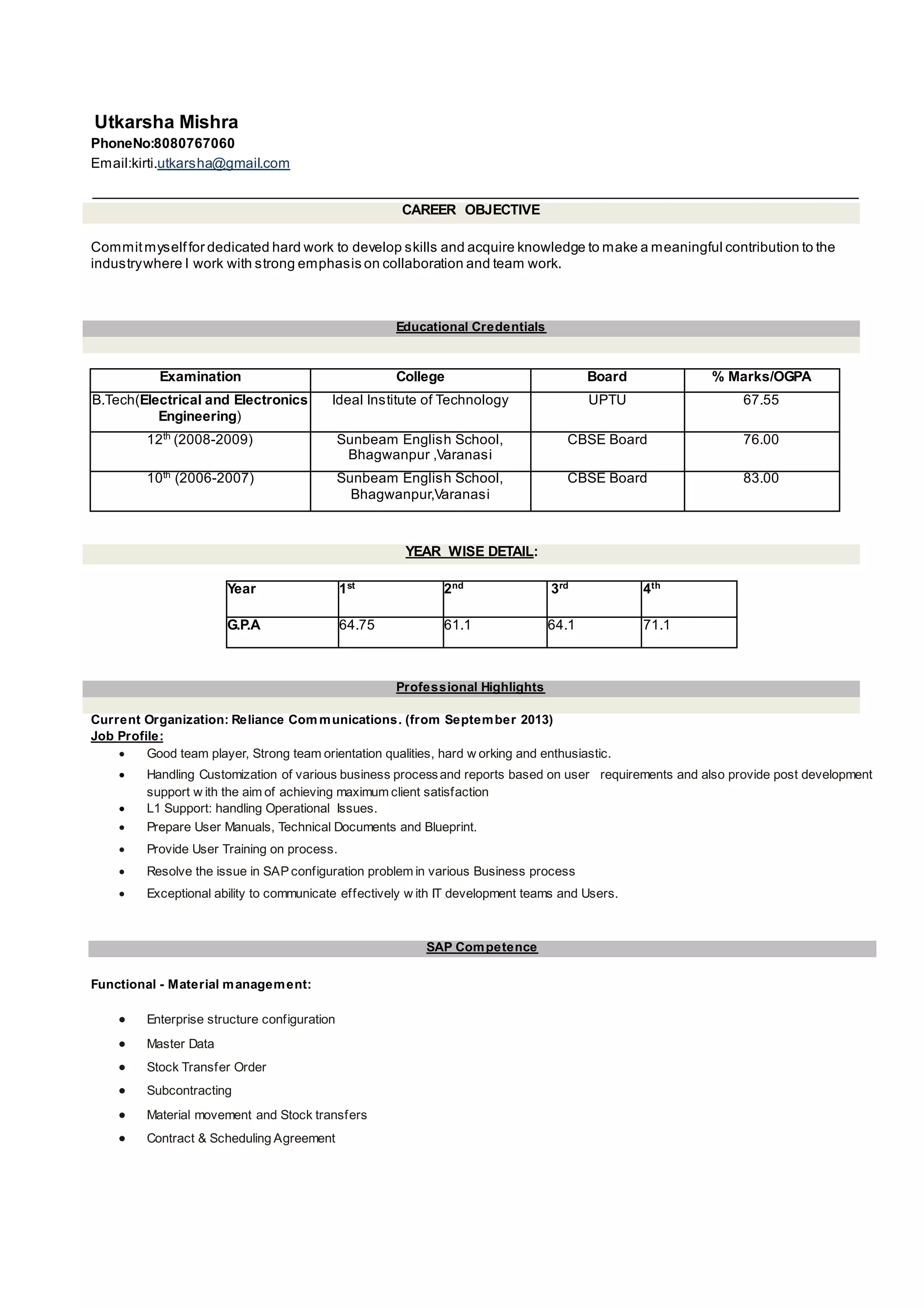 Updated resume(UT) | DOCX