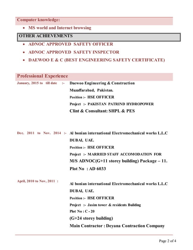 ( IBRAHIM CV ) | DOCX