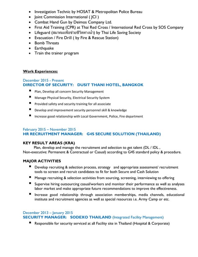 Peerapong's CV_revised | PDF