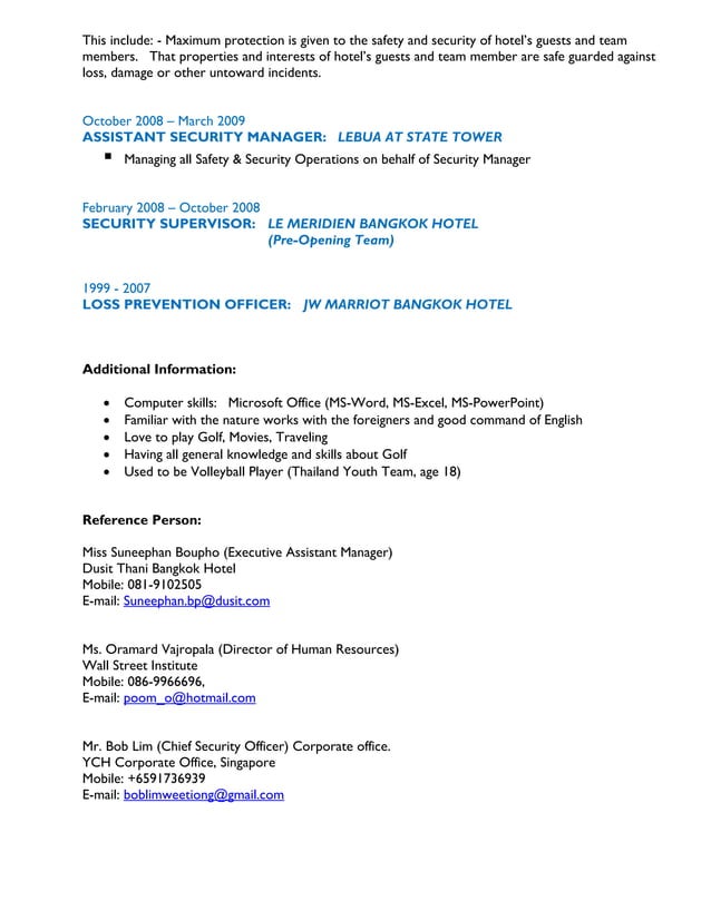Peerapong's CV_revised | PDF