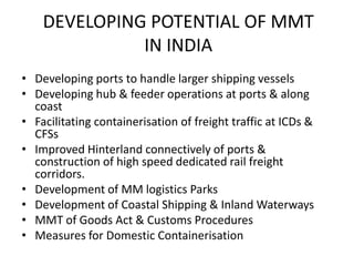 MM TRAFFIC & POTENTIAL | PPTX