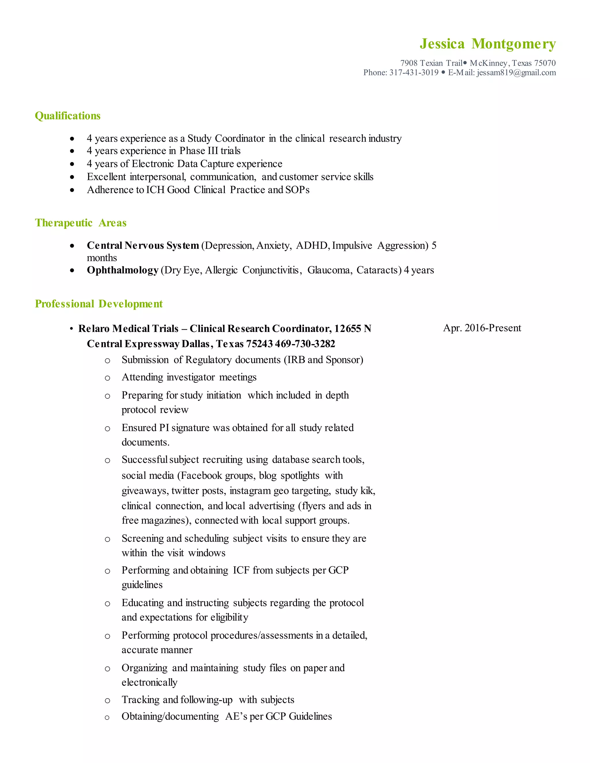 Jessica Research Resume 12AUG16 | DOCX