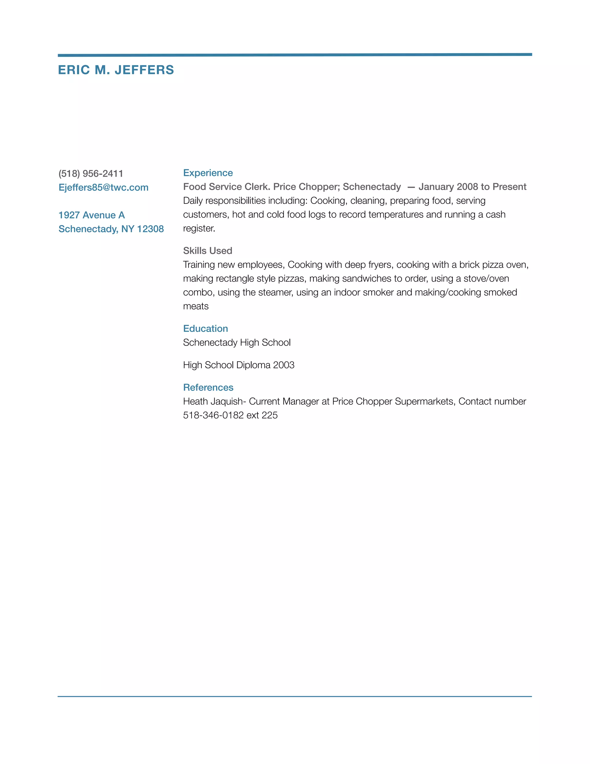 Eric's Resume 5-26-15 | PDF