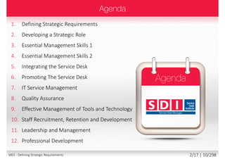 SDI - Service Desk Manager | PDF