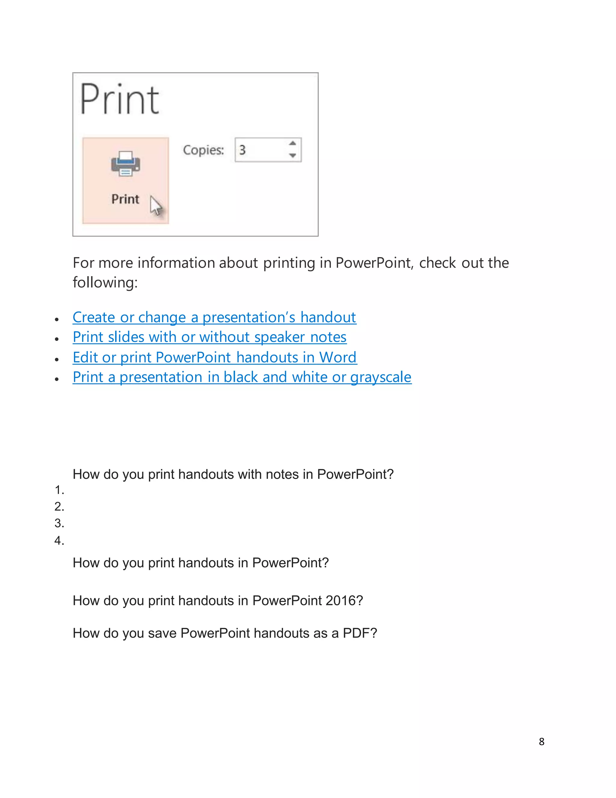 4b how to print handouts in powerpoint 2013 | DOCX