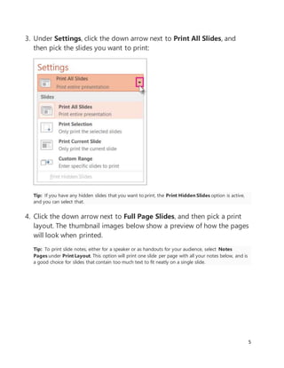 4b how to print handouts in powerpoint 2013 | DOCX