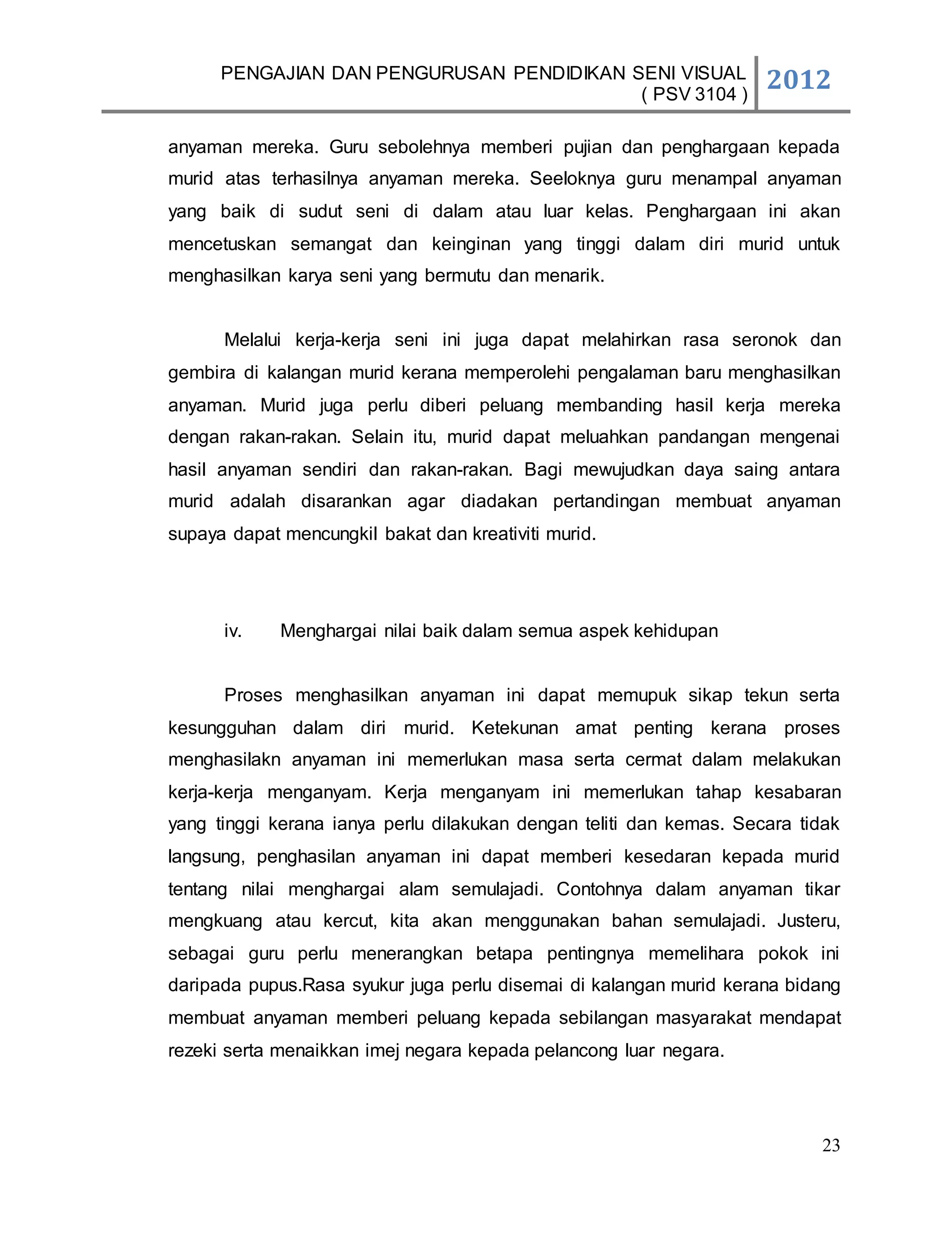 4 bidang psv | DOCX