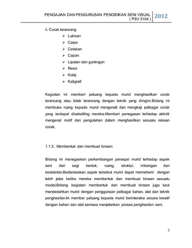 4 bidang psv | DOCX